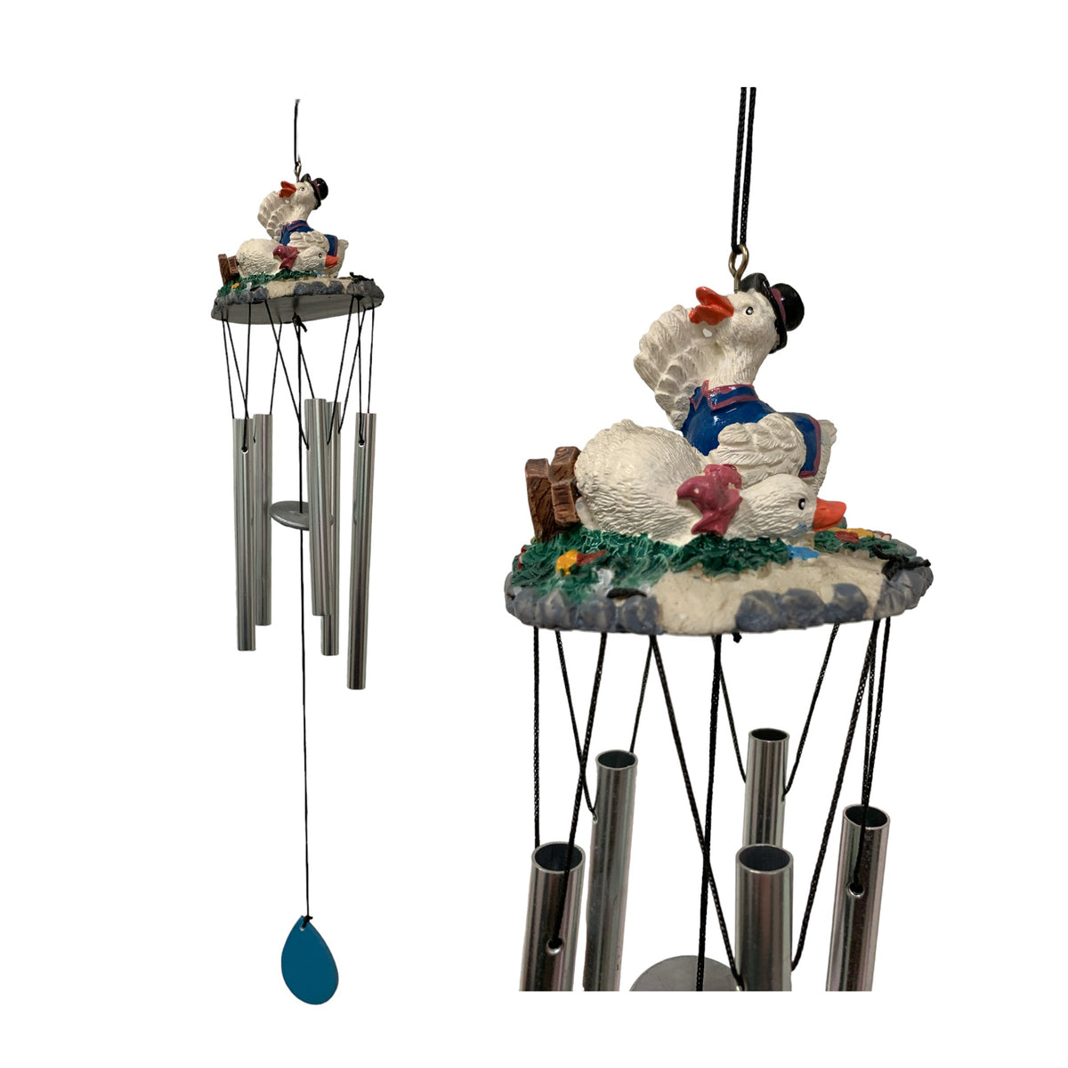 GOOSE WIND CHIME – HermitCrabShells.ca