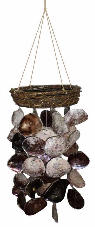 Saddle Shell Bird feeder Wind Chime – HermitCrabShells.ca