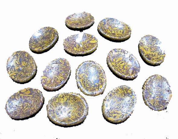 Calligraphy Worry Stones - 35-40mm Long - India – HermitCrabShells.ca